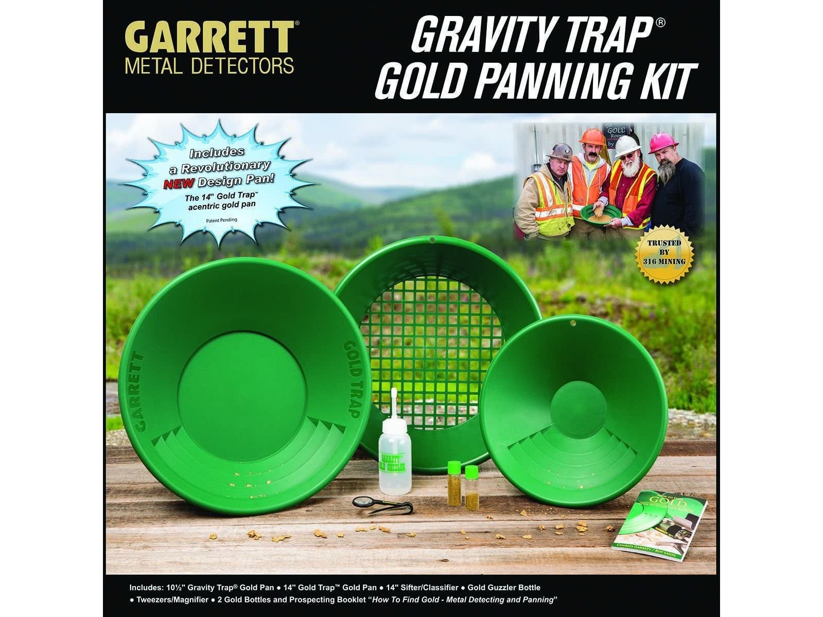 Garrett Gold Prospecting Pan Kit | Sports 365